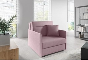 Eka Pohovka AMERYKANKA 172, 90 cm Barva látky: Černá (Kronos 07)