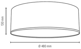 Spot-Light 4794812 - Stropní svítidlo JOSEFINA 4xE27/25W/230V