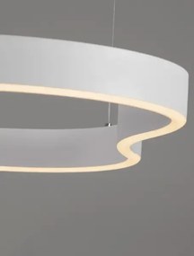 Designový lustr Dussa Bílá 120