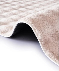 Krémový pratelný koberec 100x250 cm Bubble Emarald – Mila Home