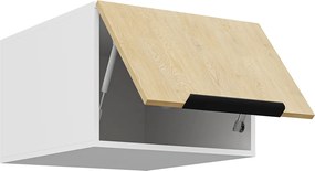 CREMONA bc | horní skříňka 50 NAGU-36 1F výklopná | 50 cm | HLUBOKÁ | bílá/cremona