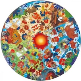 Hape Puzzle - Doba kamenná / 100 dílků / od 4 let