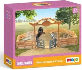 Mojo Westernový ranč Corral s koněm a kovbojem / od 3 let