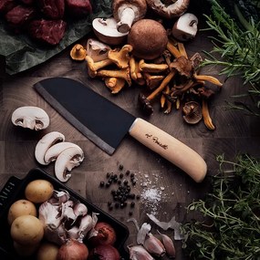 Kuchařský nůž Roselli Chef, krátký / stojan
