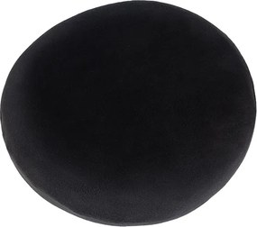 Bellatex Sedák anatomický z Líné - Visco pěny Černá 40 cm, (průměr), výška 10 cm, uprostřed 10 cm otvor