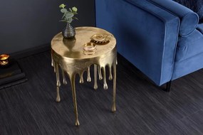 Designový konferenční stolek Gwendolyn 51 cm zlatý