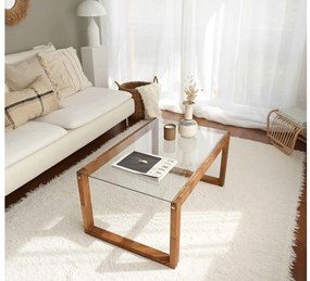 Designový konferenční stolek Vaidehi 85 cm dřevěný