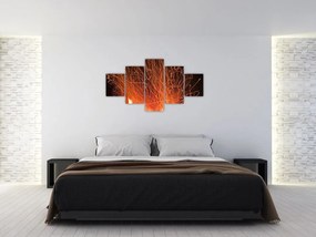 Obraz ohně (125x70 cm)