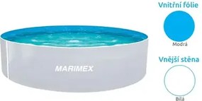 Marimex Orlando bílá / Bazén / průměr 3,66 m / výška 0,91 m / bez přís