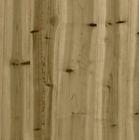 vidaXL Zahradní středová pohovka 120 x 80 cm masivní dřevo douglasky [825750] Barva: Černá borovice