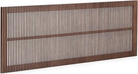 Čelo postele z jasanového dřeva v tmavě přírodní barvě 195x70 cm Beyla – Kave Home