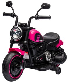 Elektrická motorka Chopper FASTER růžová