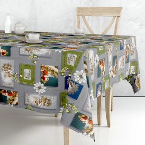 Ubrus PVC FL-1388-03 - vánoční, Role 140cm x 20m