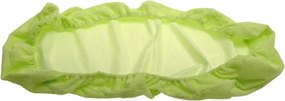 Kaarsgaren Nepropustné prostěradlo 70x140cm zelené froté bavlna