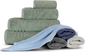 Ručníky a osušky COMFORT DI CASA NUO - středně modrá Velikost: ručník 50 x 100