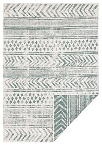 Zeleno-krémový venkovní koberec NORTHRUGS Biri, 80 x 150 cm