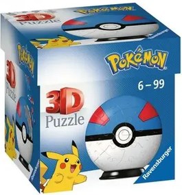 Ravensburger 3D Puzzle Pokémon Motiv 2 / 54 dílů / 8.1 cm