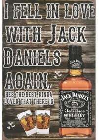 Cedule Jack Daniels – I Feel in Love With Jack