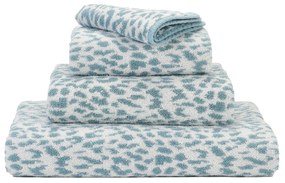 Abyss & Habidecor Modré ručníky Zimba ze 100% egyptské bavlny - 309 (Atlantic), Velikost 30x30 cm
