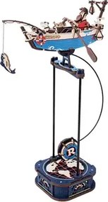 RoboTime 3D mechanická skládačka Rybářská loď s kyvadlem