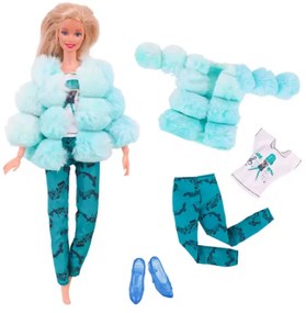 Módní oblečení pro Barbie - sady oblečení Varianta: L474 modrý set
