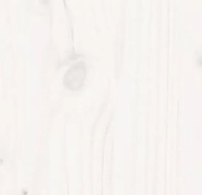 vidaXL Rám postele masivní borovice 90 x 190 cm Single [3105105] Barva: Bílá
