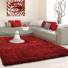 Vopi | Kusový koberec Life Shaggy 1500 red - 300 x 400 cm