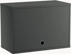Skříňka pro modulární regálový systém's výklopnými dveřmi String System