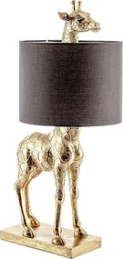 Velké dekorační  svítidlo Gold Giraffe výška 70cm