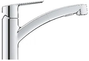 Grohe - Dřezová baterie s výsuvnou sprškou, chrom 30531001ROZ2