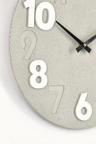 BIZZOTTO Nástěnné hodiny TIMING šedé 40cm 0182406