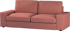 Potah na pohovku Kivik 3-místná nerozkládací barva hnědá látka pletený vzor
