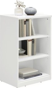 XXXLutz REGÁL, bílá, 55/84/36 cm Xora - Knihovny - 000017003021