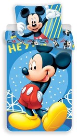 JERRY FABRICS Povlečení Mickey Hey Bavlna 140/200, 70/90 cm