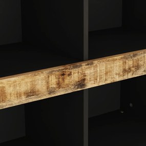 Odkládací skříňka 85 x 33 x 107 cm masivní mangovníkové dřevo - Default Title
