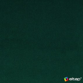 Zelená sametová rozkládací/s úložným prostorem rohová pohovka (levý roh/do L) Barea – ELTAP