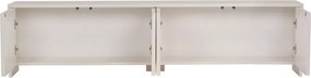 Krémový TV stolek 180x45x32 cm Aurelia – Kalune Design
