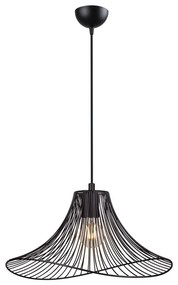 Černé závěsné svítidlo ø 40 cm Wavy – Squid Lighting