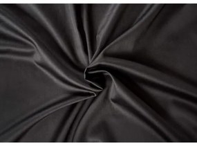 Kvalitex Saténové prostěradlo Luxury collection černá, 200 x 200 cm