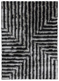 Dywany Łuszczów, Kusový koberec Flim 010-B3 grey, 80x150, šedá, ložnice