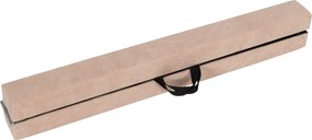 Costway 270 cm kladina dětská kladina skládací gymnastická kladina s – hnědý