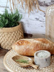 Dřevěný servírovací otočný podnos Tapas Tours Tray - Ø 40*7 cm