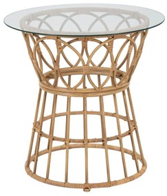 Designový konferenční stolek Gennipha 50 cm hnědý
