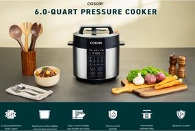 Cosori Multicooker CMC 5.7L Stříbrná