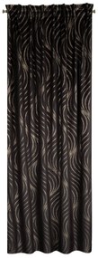 ZATEMŇOVACÍ ZÁVĚS NA PÁSCE LIMITED COLLECTION VICTORIA3 140X270 CM ČERNÁ