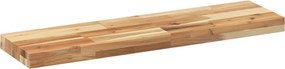 Nástěnná police 80 x 20 x 4 cm olejované masivní akáciové dřevo 3279583