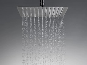 BESCO Hlavová sprcha SLIM UNI S - hranatá Barva - Grafit, Rozměr hlavové sprchy  - 300 × 300 mm - BADPUKGR