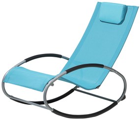 Modrá zahradní židle CAMPO Beliani