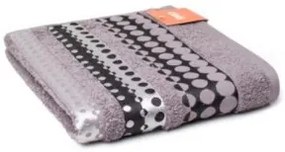 Bavlněný ručník Silver 50x90 cm šedý