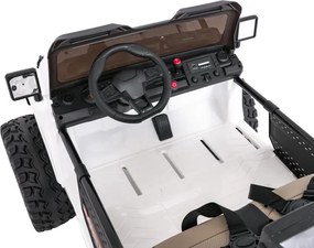 Elektrické autíčko Extreme Sport 4x4 bílé